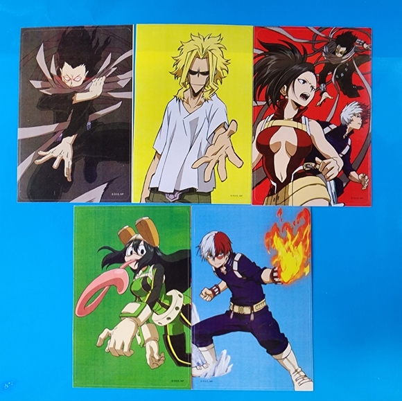 Allstar | Other | Set Of 5 My Hero Academia Vending Machine Stickers ...